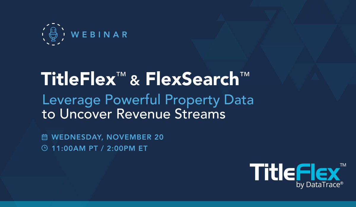 2024 TitleFlex & FlexSearch Webinar Registration